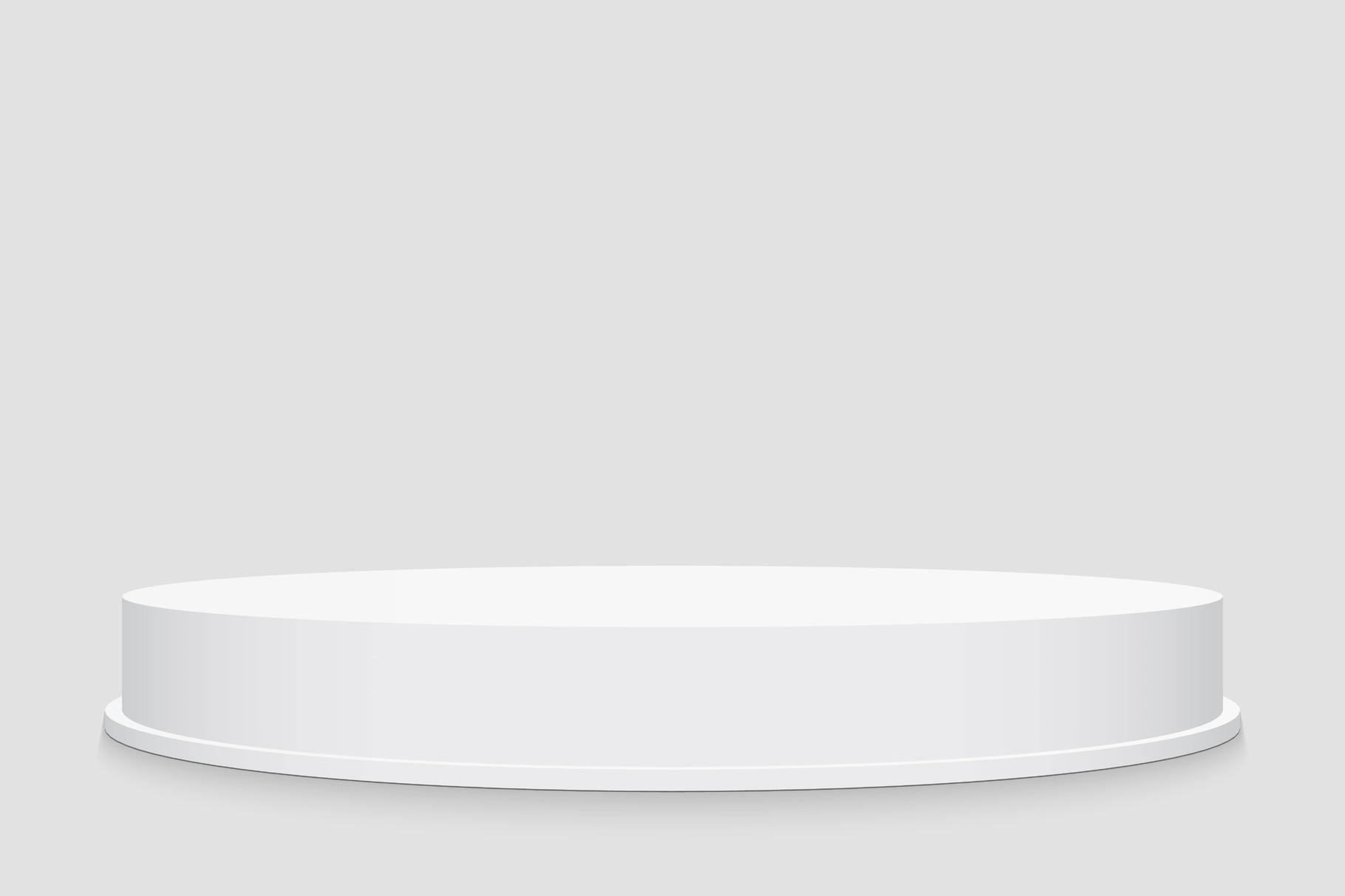 Round stage podium, pedestal set., an Illustration by HAPPY VECTOR