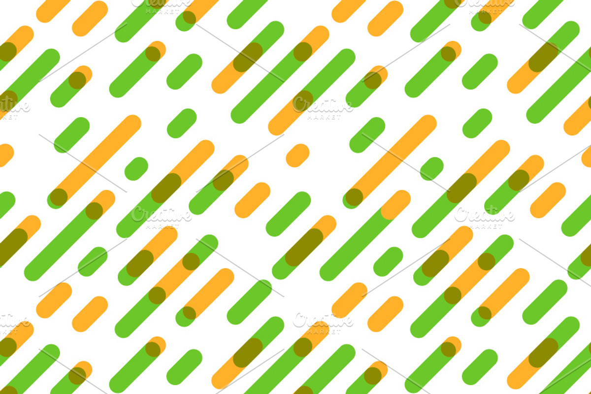 4 Colorful Diagonal Patterns, a Pattern Graphic by Greeek