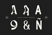 Akrapovic Font - Display, a Sans Serif Font by giemons™