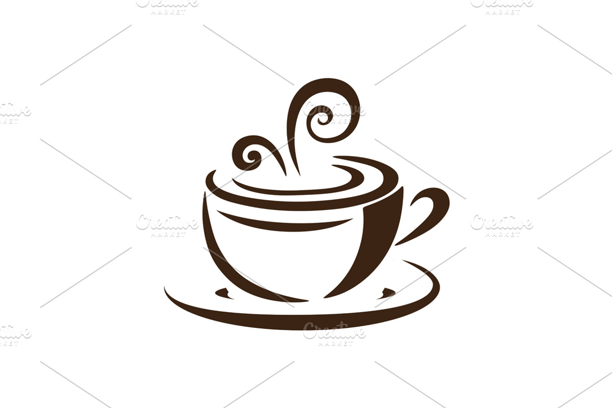 20 Logo Hot Coffee Templates Bundle, a Branding & Logo Template by ...