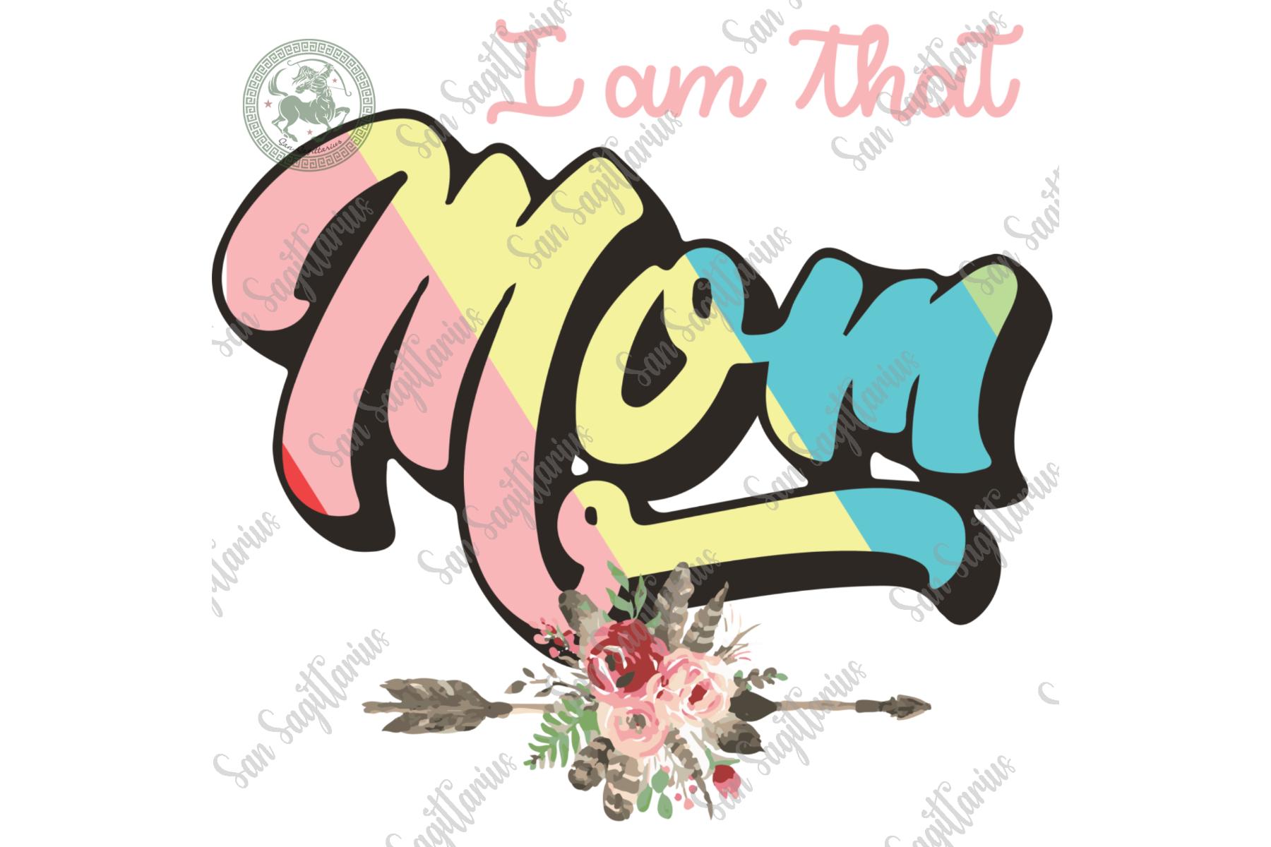 Mom Gift, Mother Life, a Graphic by San Sagittarus Design | Creative Market