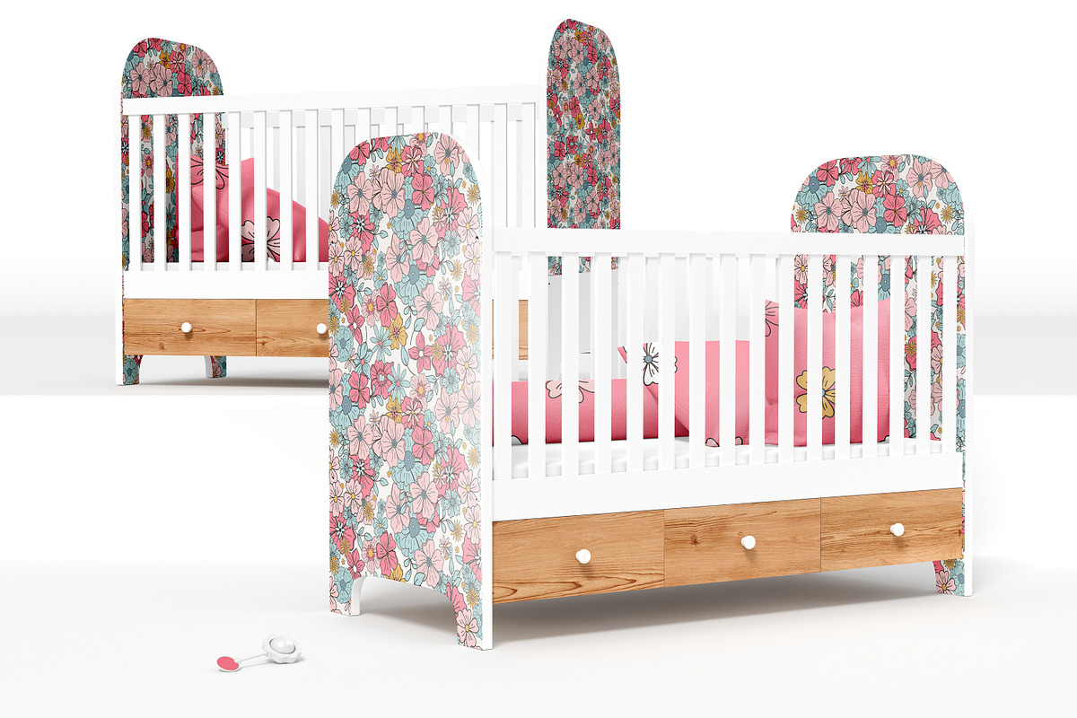 Baby Flowers Cute Vector Collection