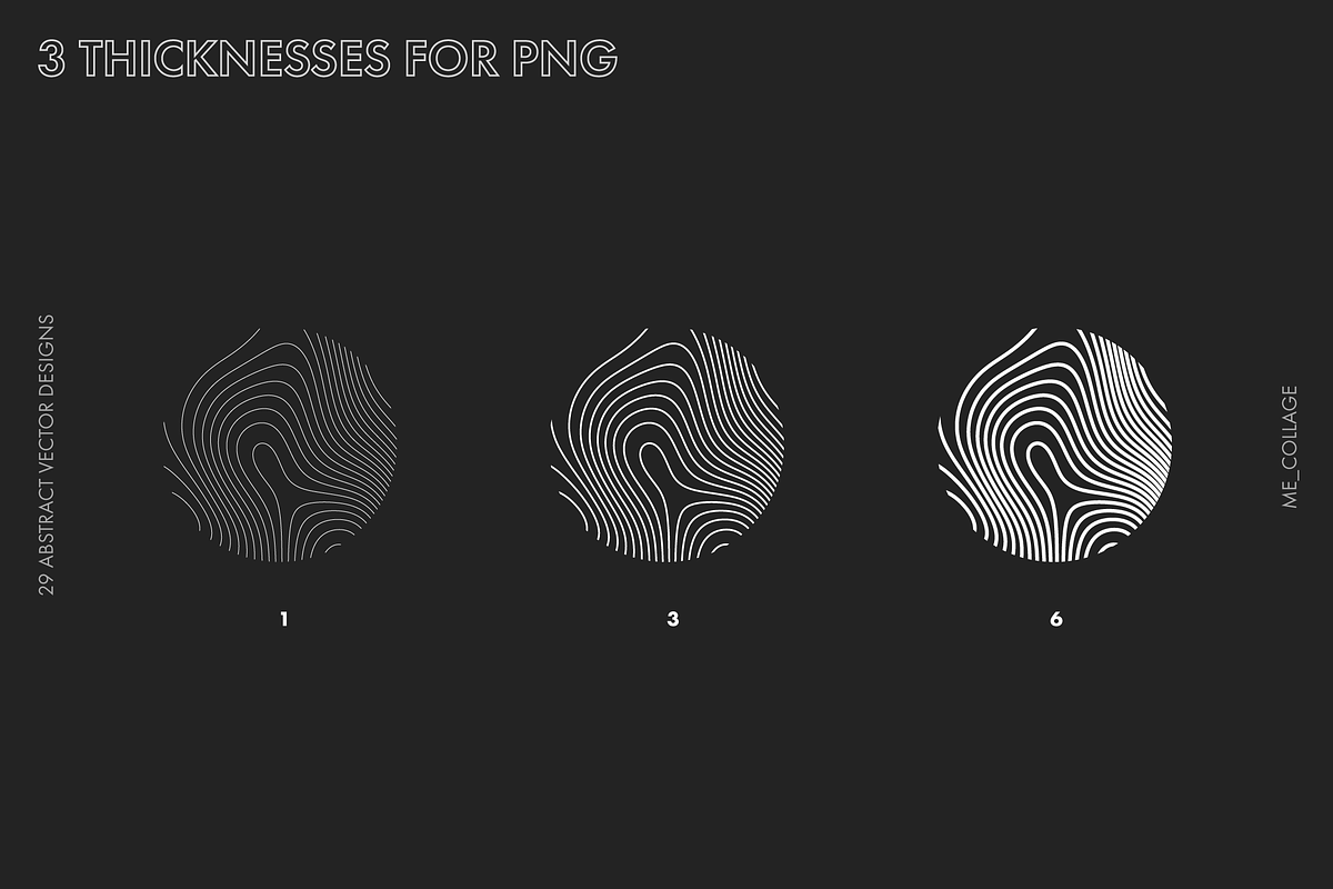 TOPO - Abstract Vector Designs, an Object Graphic by ME_COLLAGE