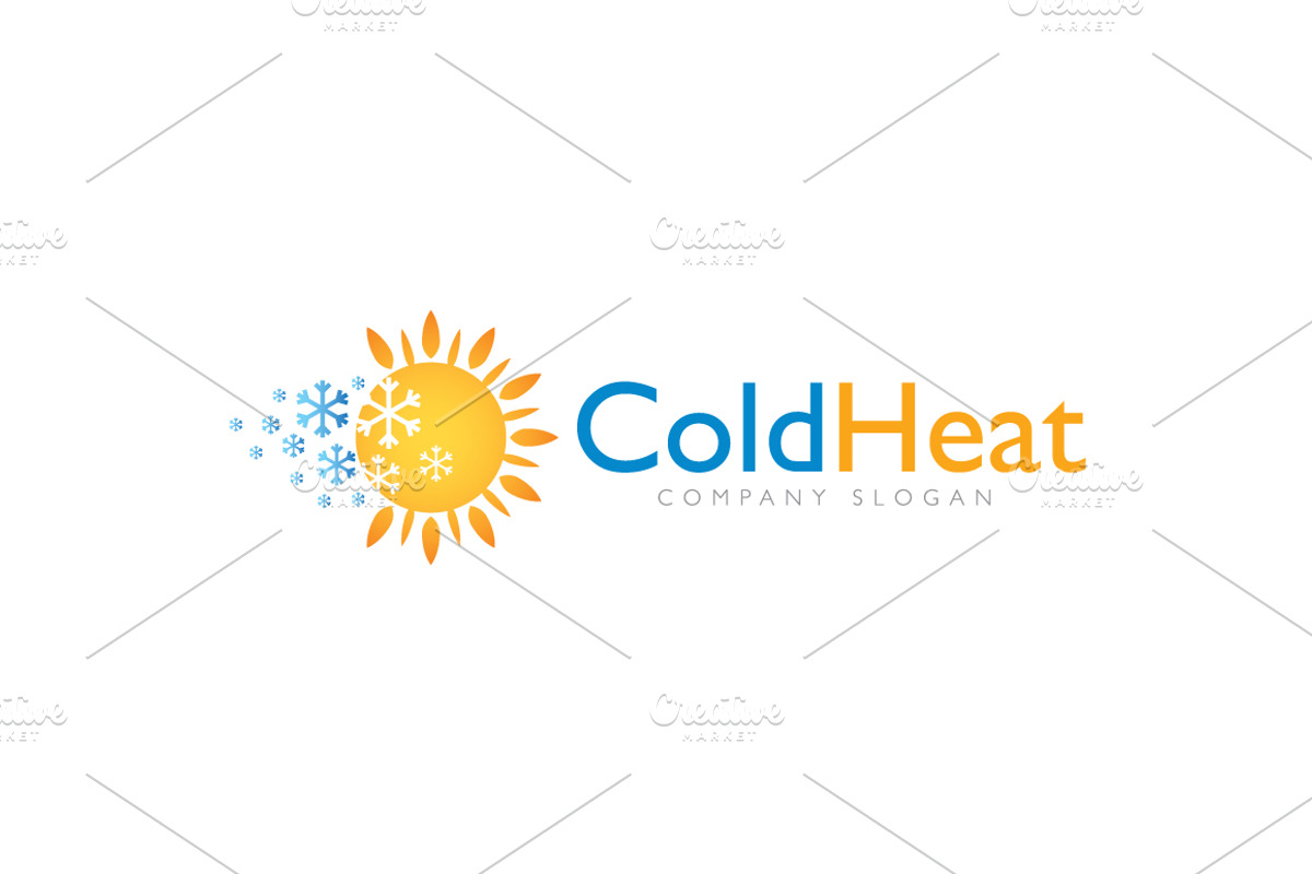 Cold Heat Logo, a Branding & Logo Template by LogoLabs
