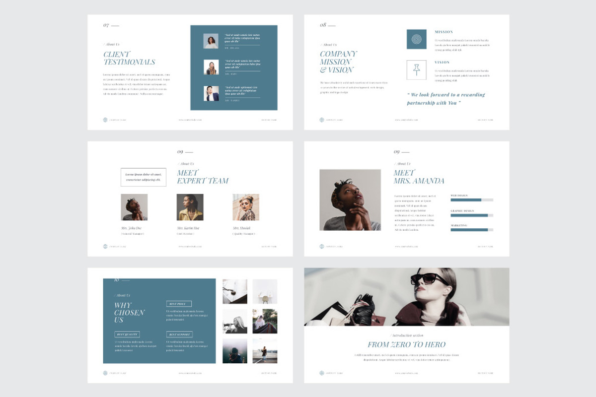 LIFESTYLE - Powerpoint Template, a Presentation Template by Shafura