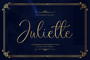Juliette - Handwritten Script Font, a Script Font by Geelator Studio