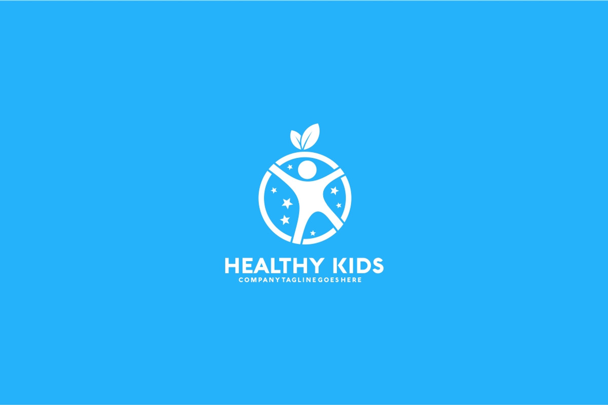 Healthy And Happy Kids, a Branding & Logo Template by PutraCetol Studio