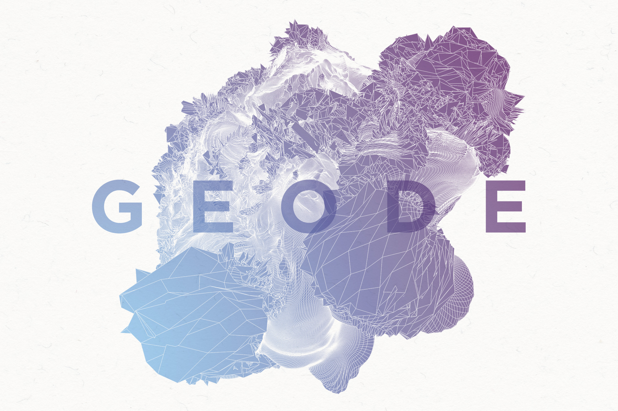 Geode Abstract Formations, an Object Graphic by RuleByArt