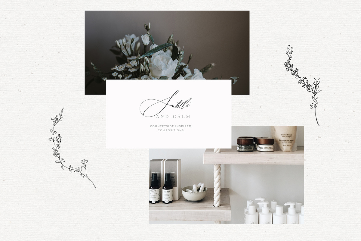 Simplicity - Modern Rustic Bundle, an Illustration by Laras Wonderland