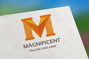 Magnificent (Letter M) Logo, a Branding & Logo Template by Design_Planet