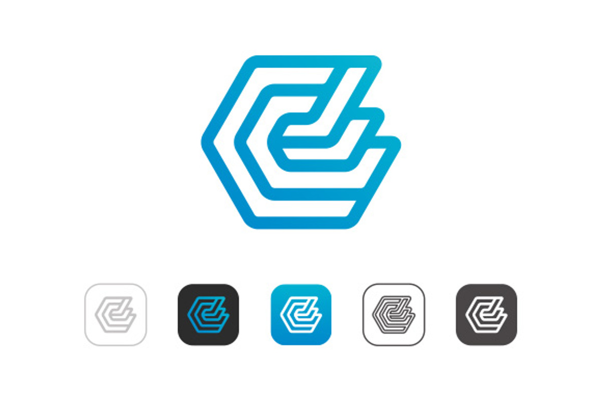 Simple E Logo, a Branding & Logo Template by nospacestore