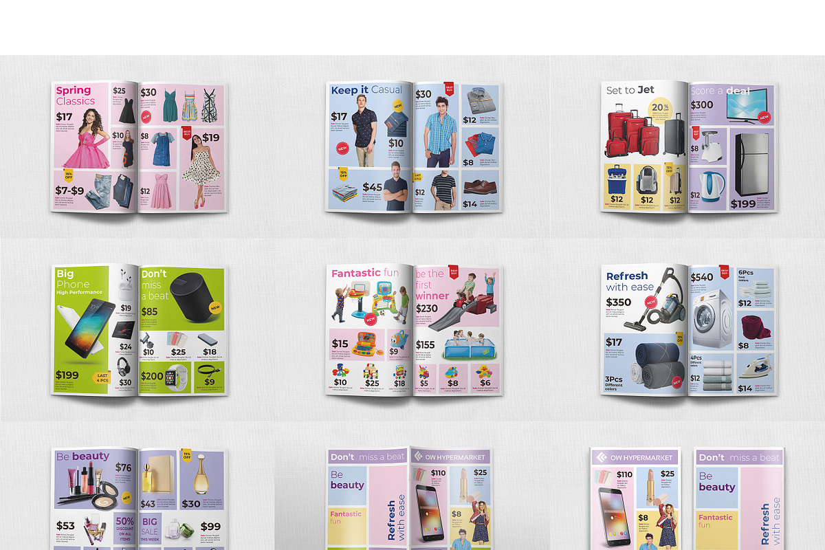 Store Products Catalog Brochure