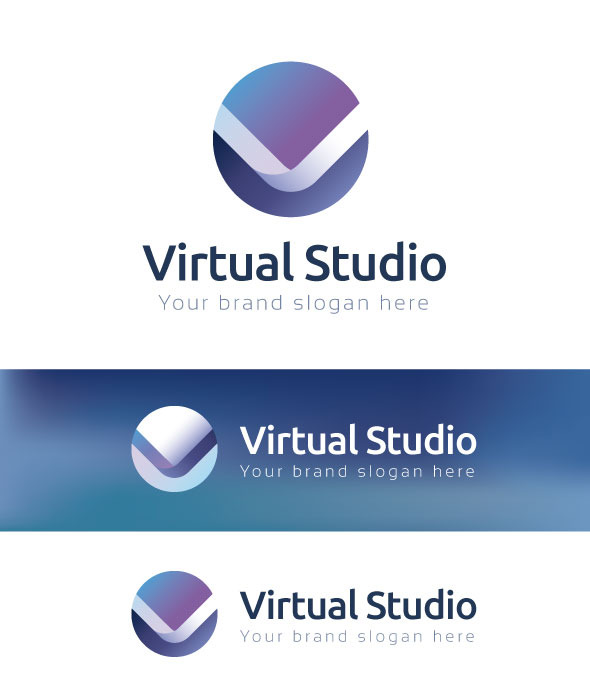 Virtual Studio Logo Template, a Branding & Logo Template by Tasmim ...