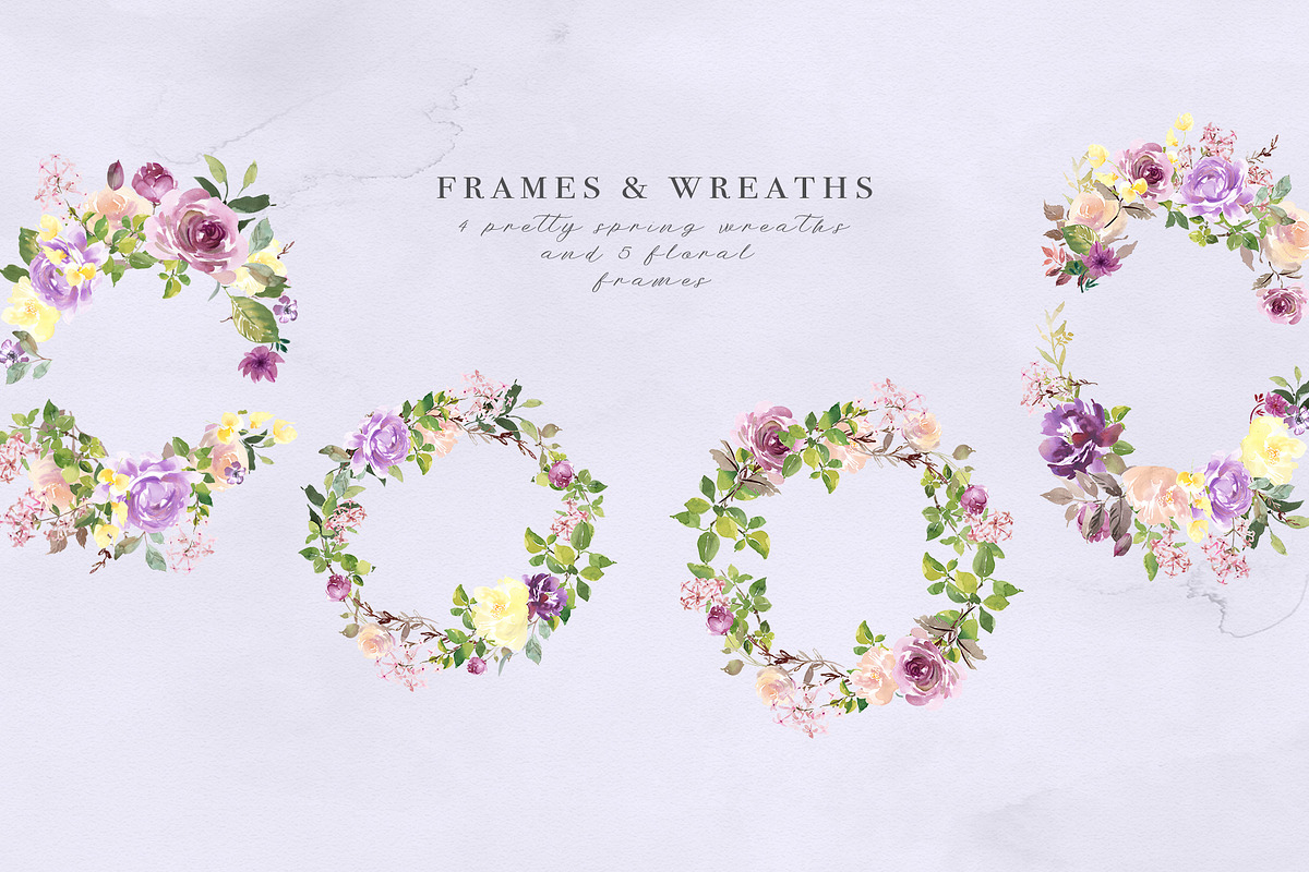 Spring & Easter Clipart, an Illustration by Twigs and Twine