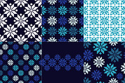 Norwegian snowflakes., a Pattern Graphic by Shop seamless patterns
