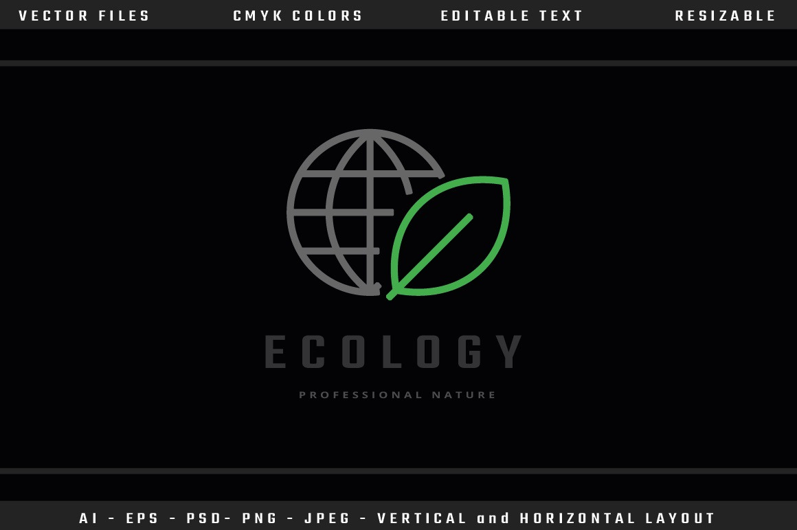Ecology Logo, a Branding & Logo Template by Design_Planet
