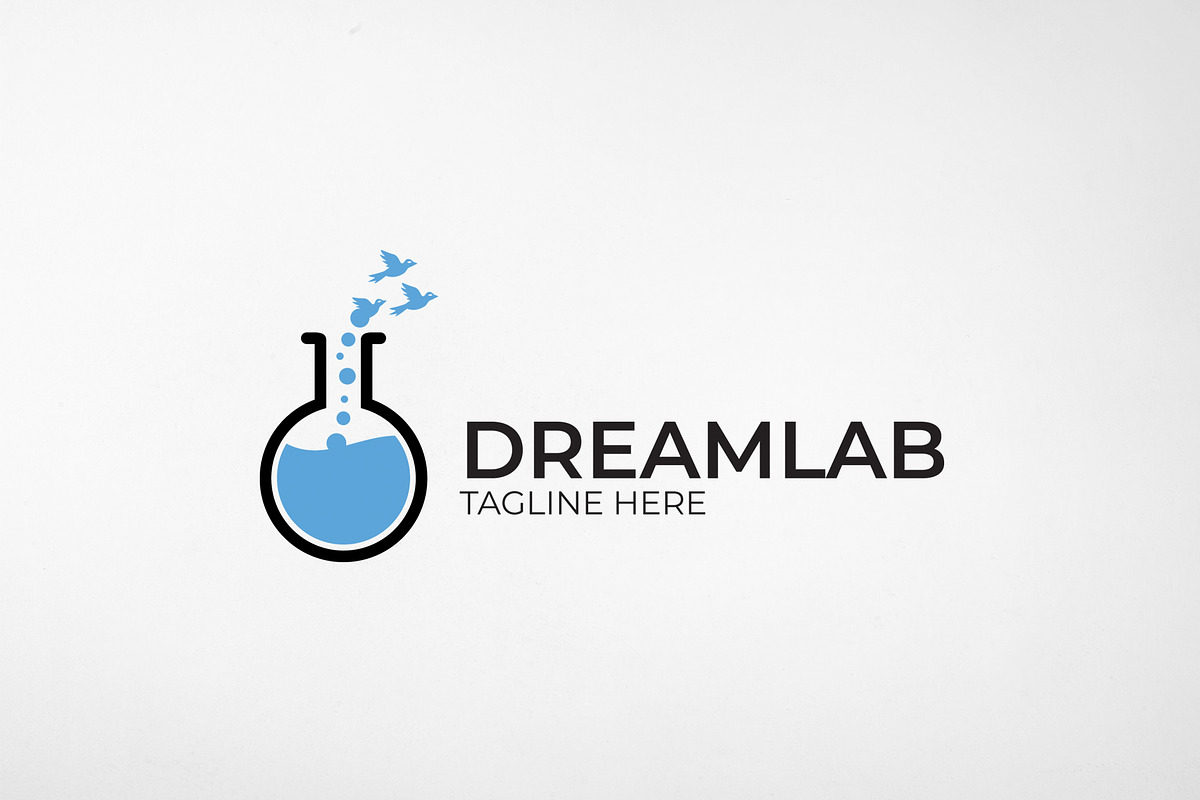 Dream Lab Logo, a Branding & Logo Template by Medianeka