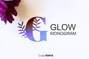 Glow Monogram | Symbol Fonts ~ Creative Market