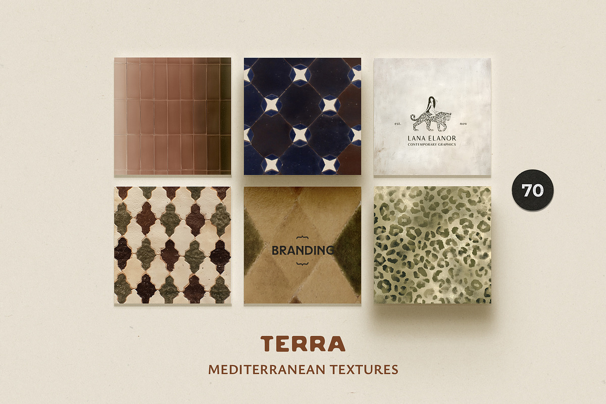 TERRA Earthy Mediterranean Textures