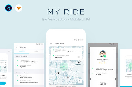 LYNX - Mobile UI Kit, an UI Kit Template by Nimart