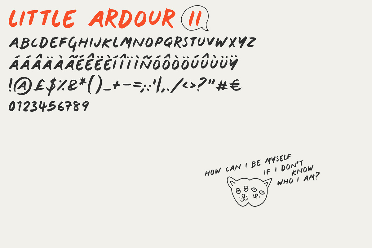 Little Ardour Font Family