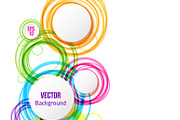 Circle design background | Decorative Illustrations ~ Creative Market