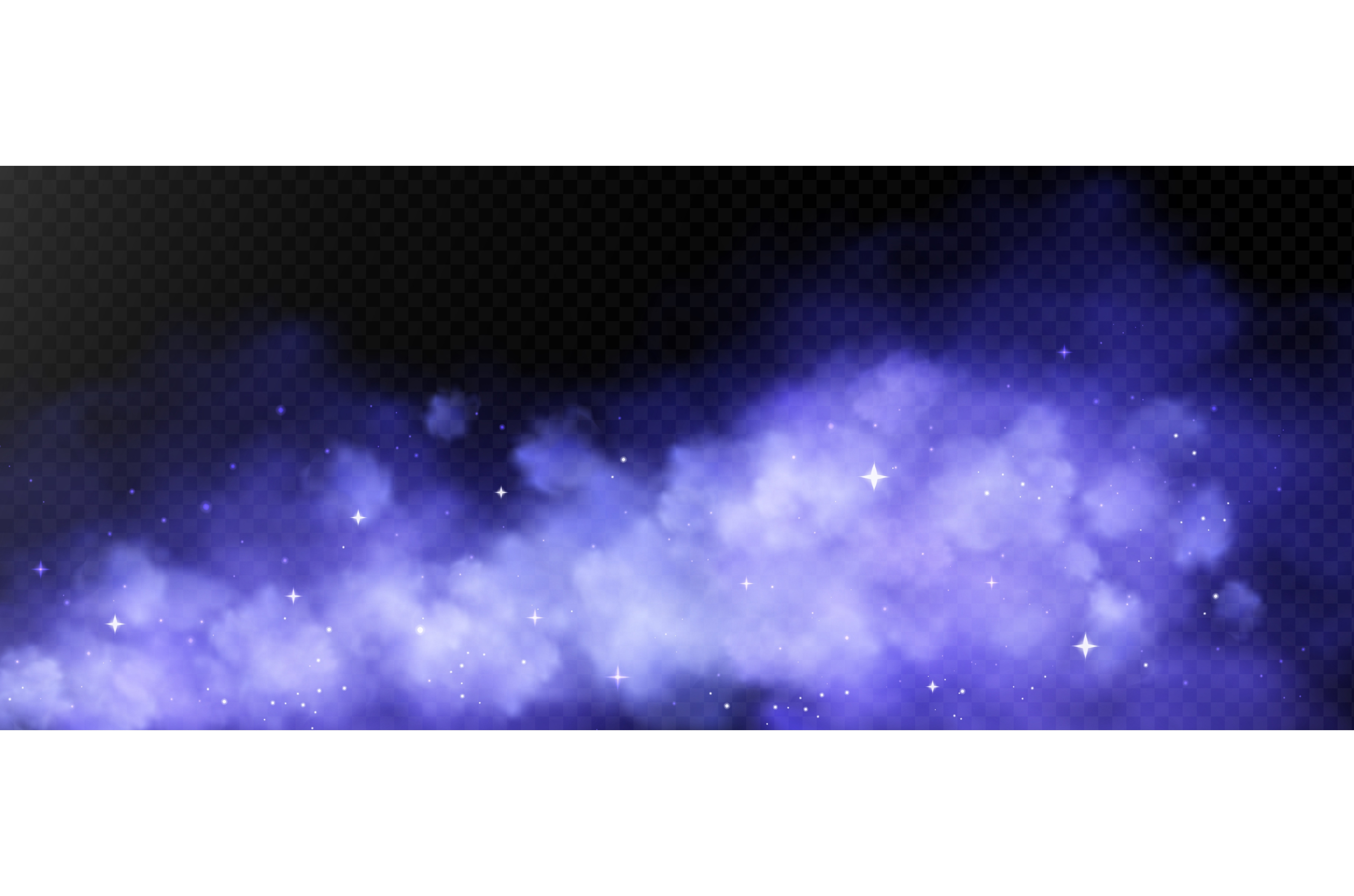 Magic smoke with sparkle dust and, an Illustration by art PVP - market