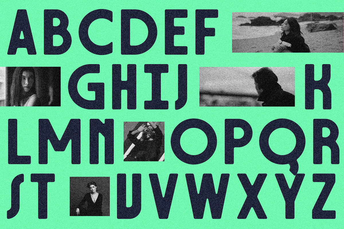 Collidge - Bold Ligature Rich Font, a Sans Serif Font by SilverStag ...