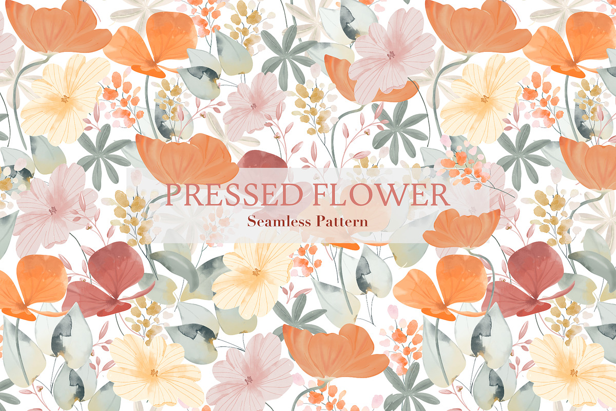 Pressed Flower Pattern