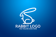 Rabbit Logo, a Branding & Logo Template by Brandlogo | Creative Market