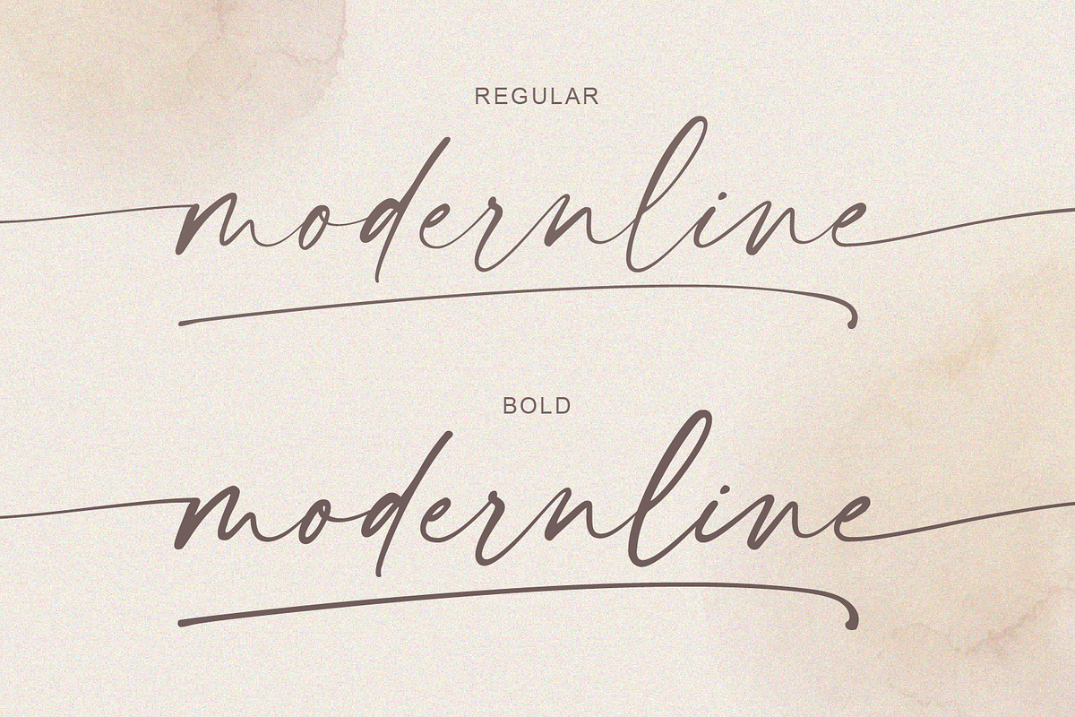 Modernline | Organic Handwritten