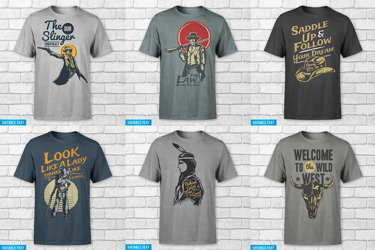 95 T-Shirt Designs, an Illustration by TSV Art Collective