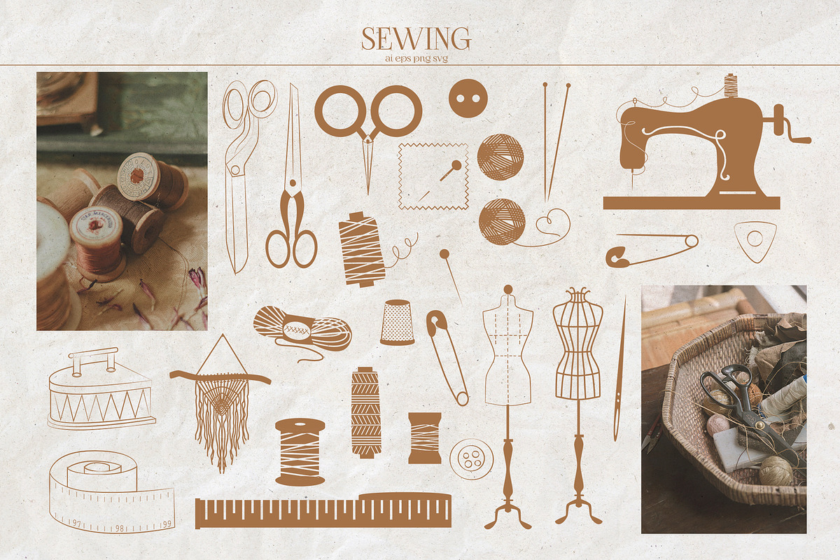 Hobbies Logotype collection