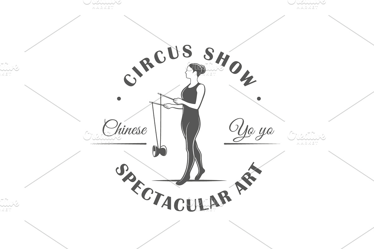 9 Circus Logos Templates Vol.2, a Branding & Logo Template by Art Design