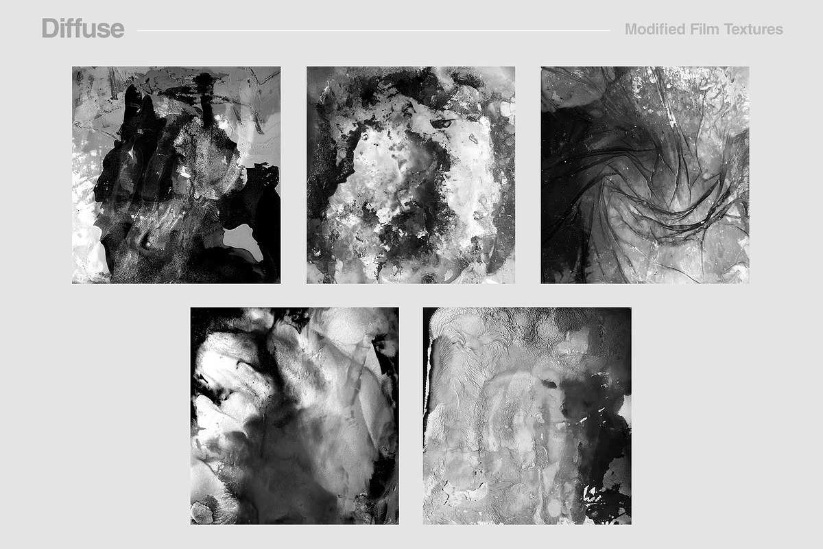Diffuse: Modified Film Textures, a Texture Graphic by Chroma Supply ...