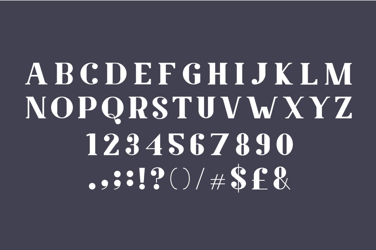 Amphi Typeface, a Serif Font by MikeHill