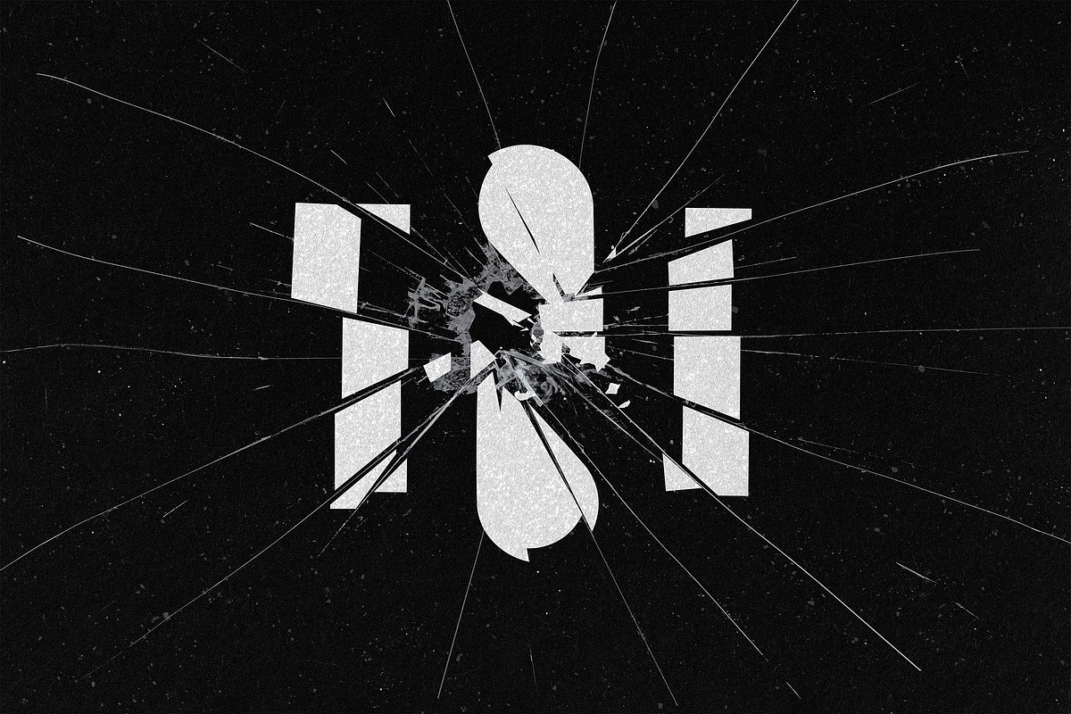 Broken Glass Text Effect, a Layer Style Add-On by Design Squad