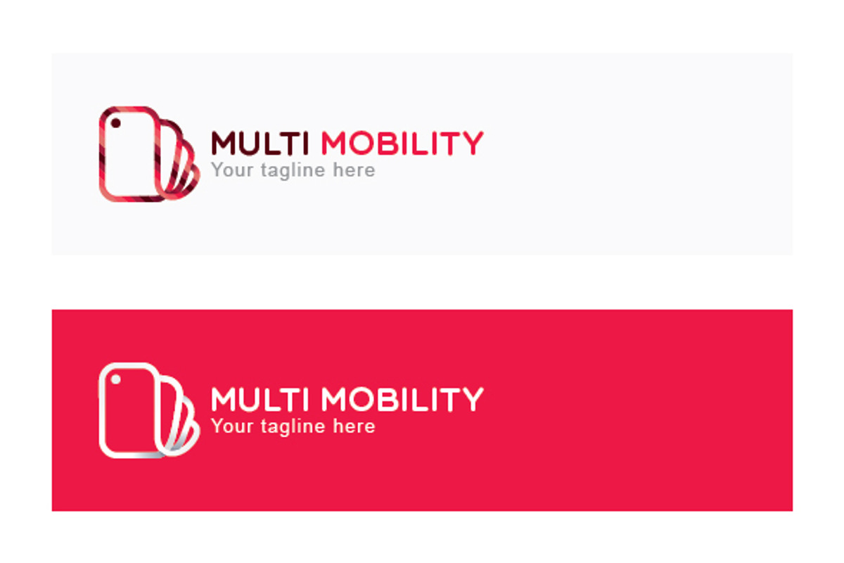 Multi Mobility- Mobile Store Logo, a Branding & Logo Template by VecRas