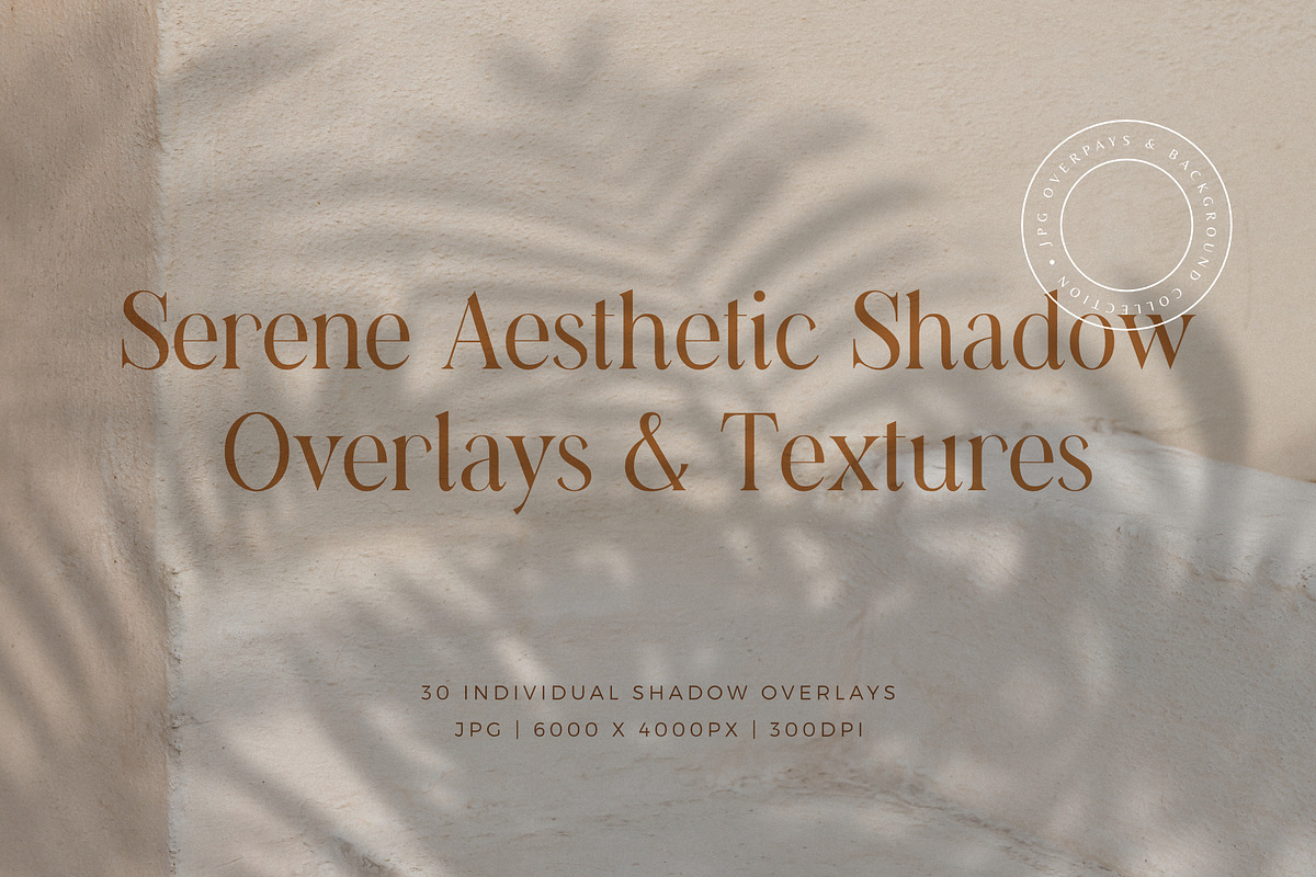 Serene Aesthetic Shadow Overlays, a Texture Graphic by Feather & Sage ...