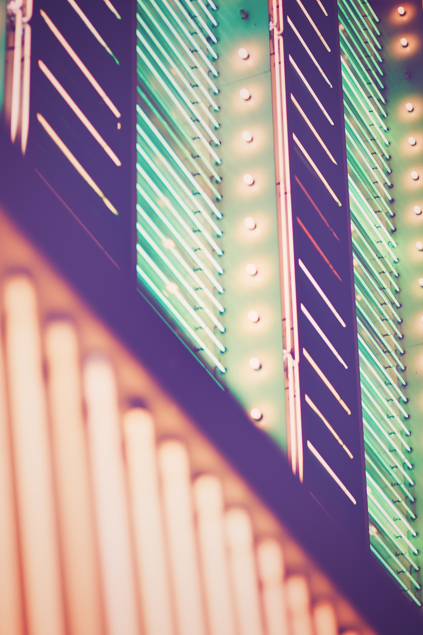 Turquoise Neon, an Abstract Photo by Jessica Torres | Creative Market