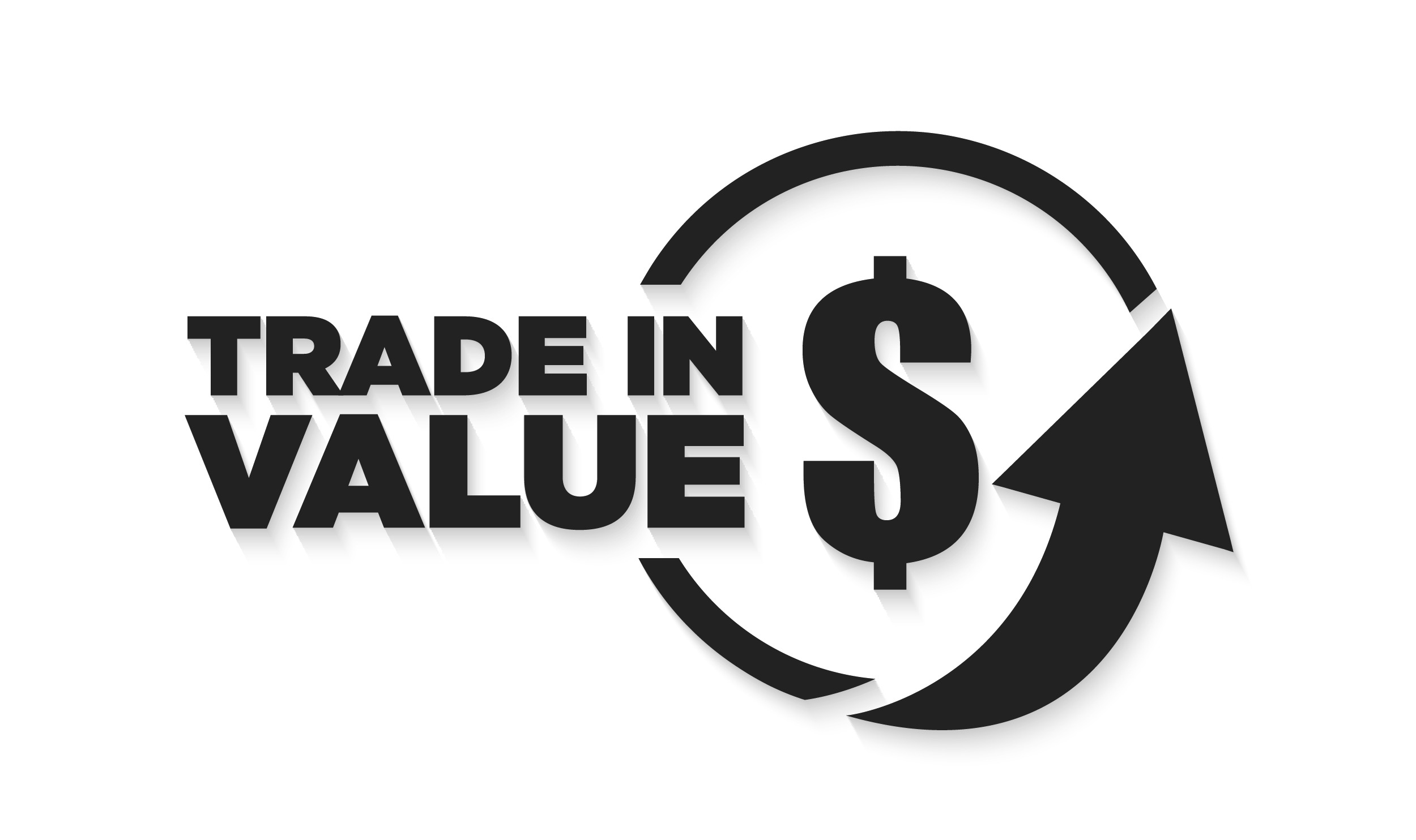 Trade in value dollar icon vector, an Icon by Drum-magic
