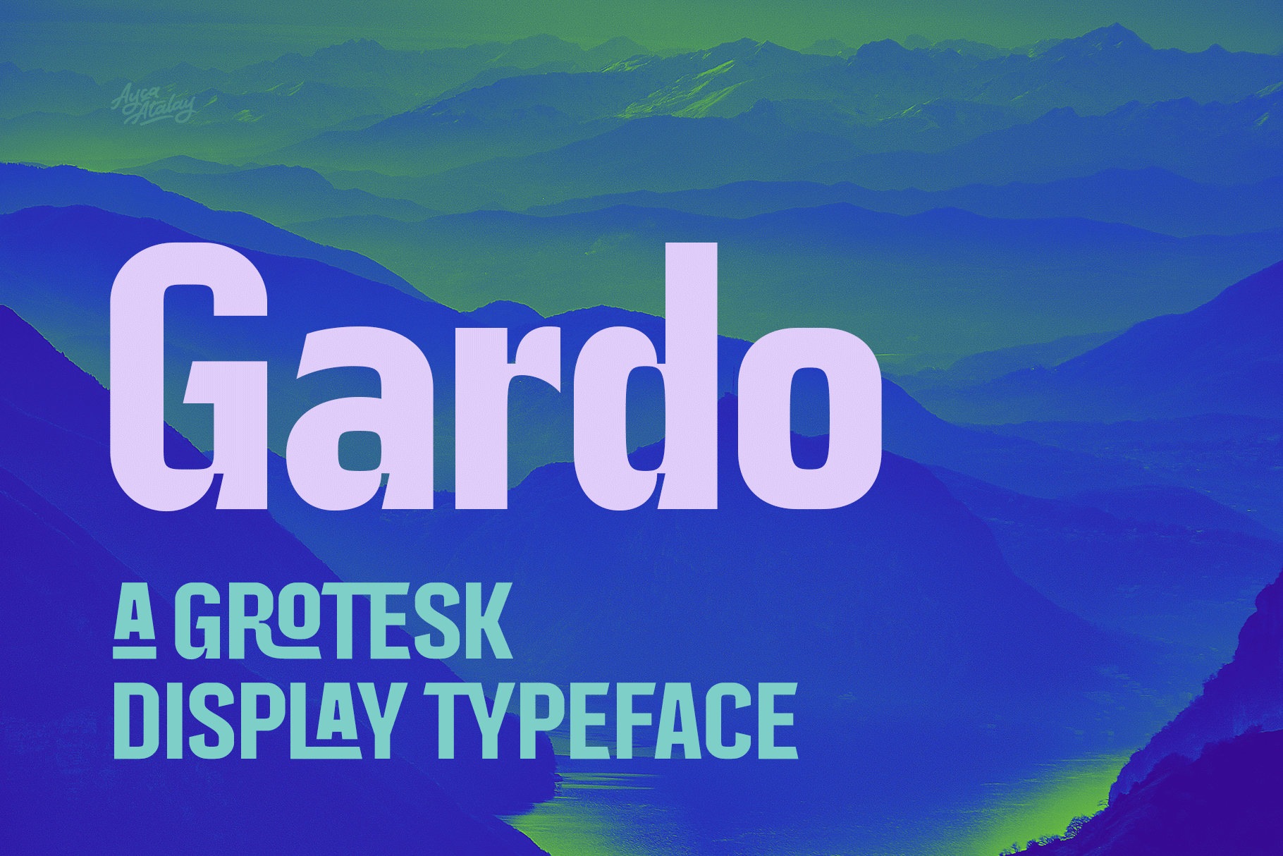 Gardo Grotesk | A Display Sans, a Sans Serif Font by Ayca Atalay ...