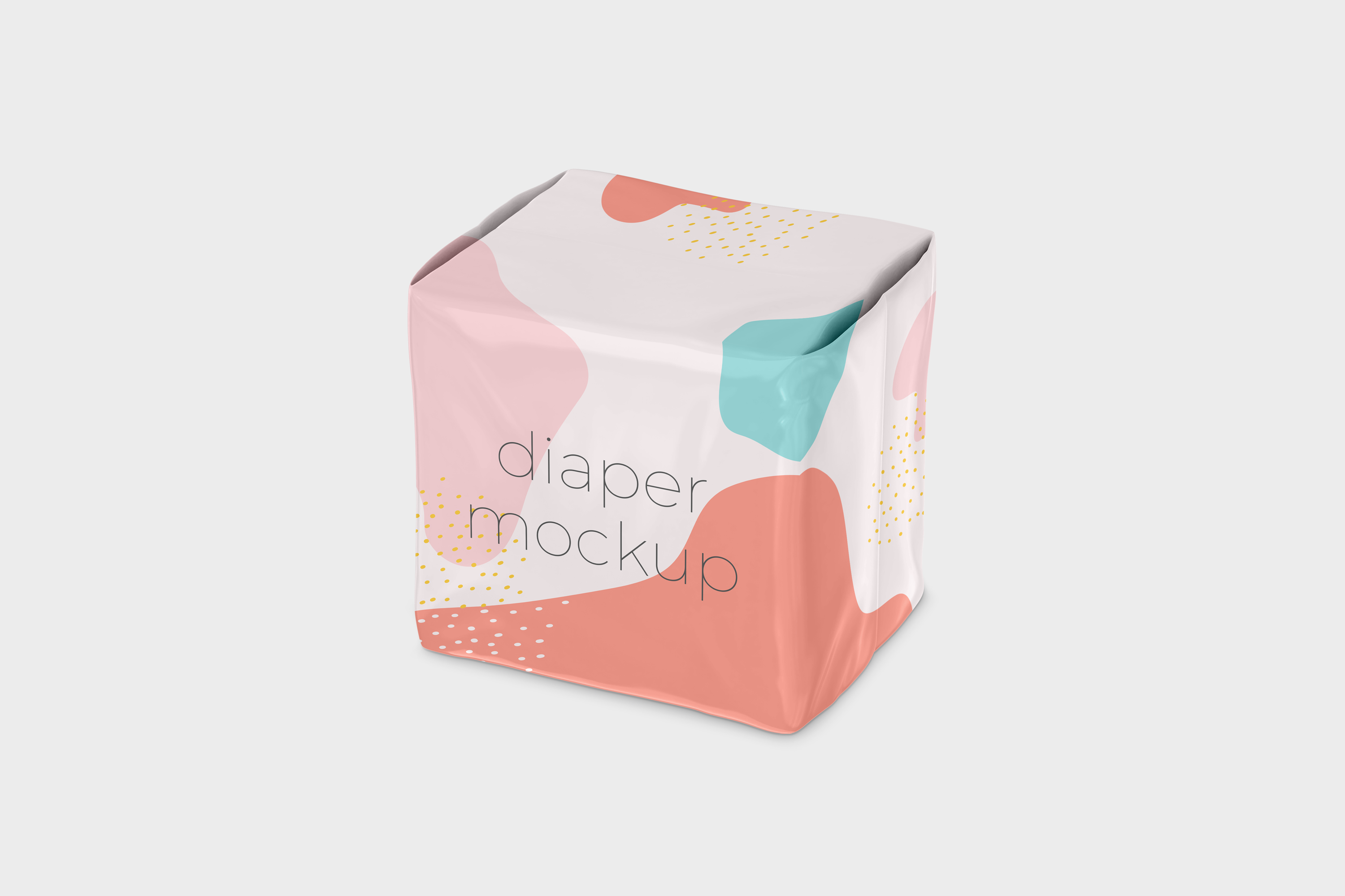 Diaper Mockup, a Packaging Mockup by Mockupdaddy