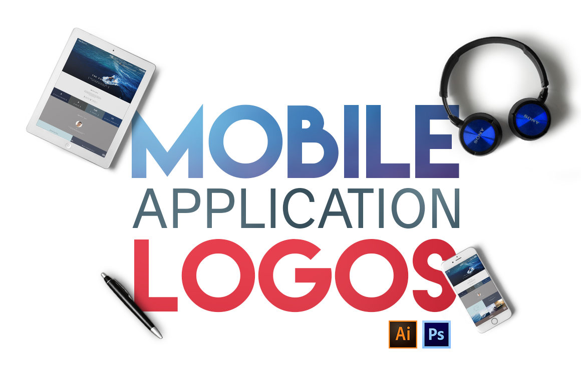 Mobile Application Branding Logos, a Branding & Logo Template by AN ...
