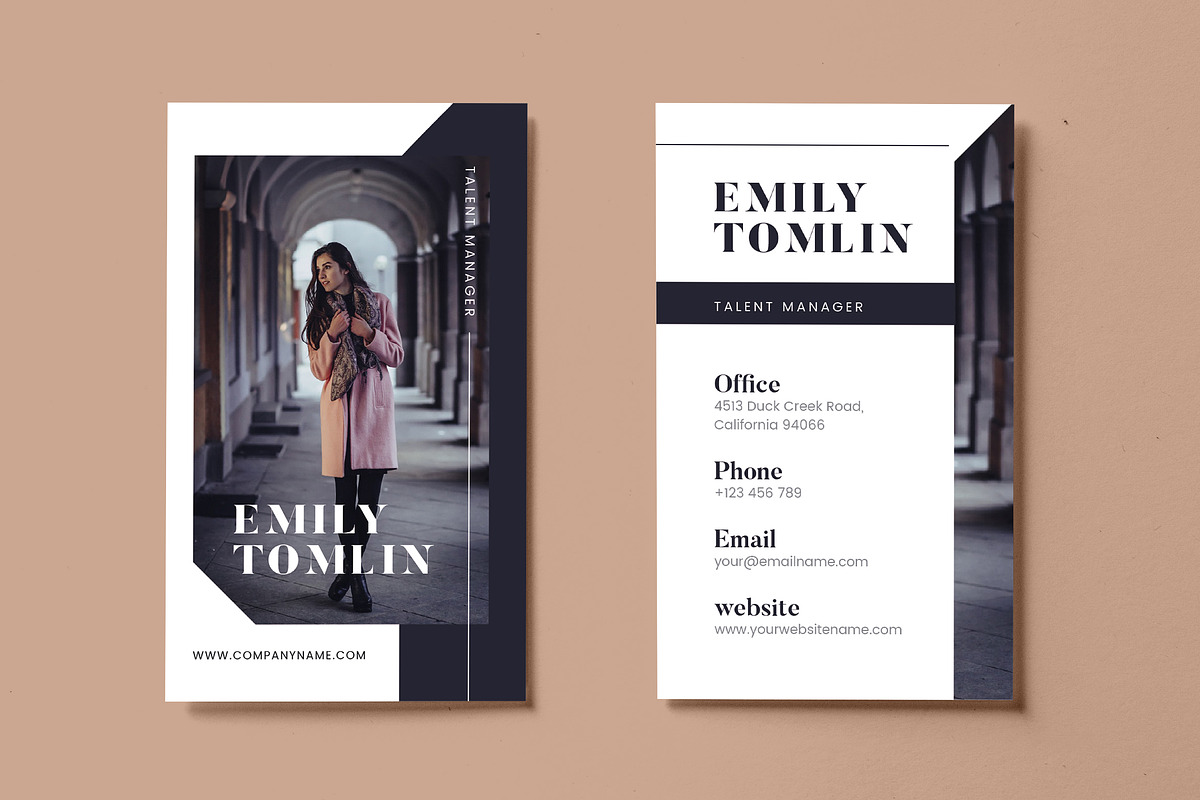 Business Card AI and PSD 13, a Business Card Template by Alexacrib