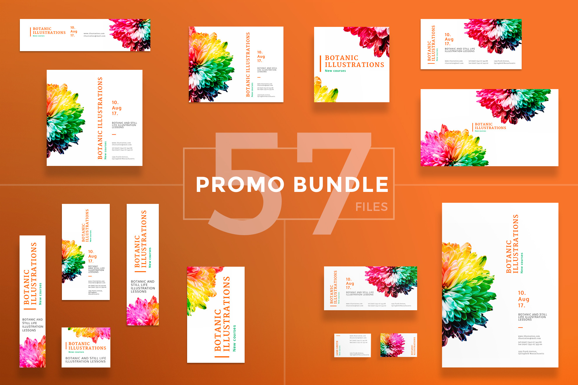 Promo Bundle | Botanic, a Poster Template by Amber Graphics