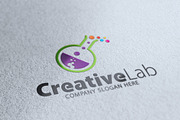 Creative Lab Logo, a Branding & Logo Template by Creative Dezing