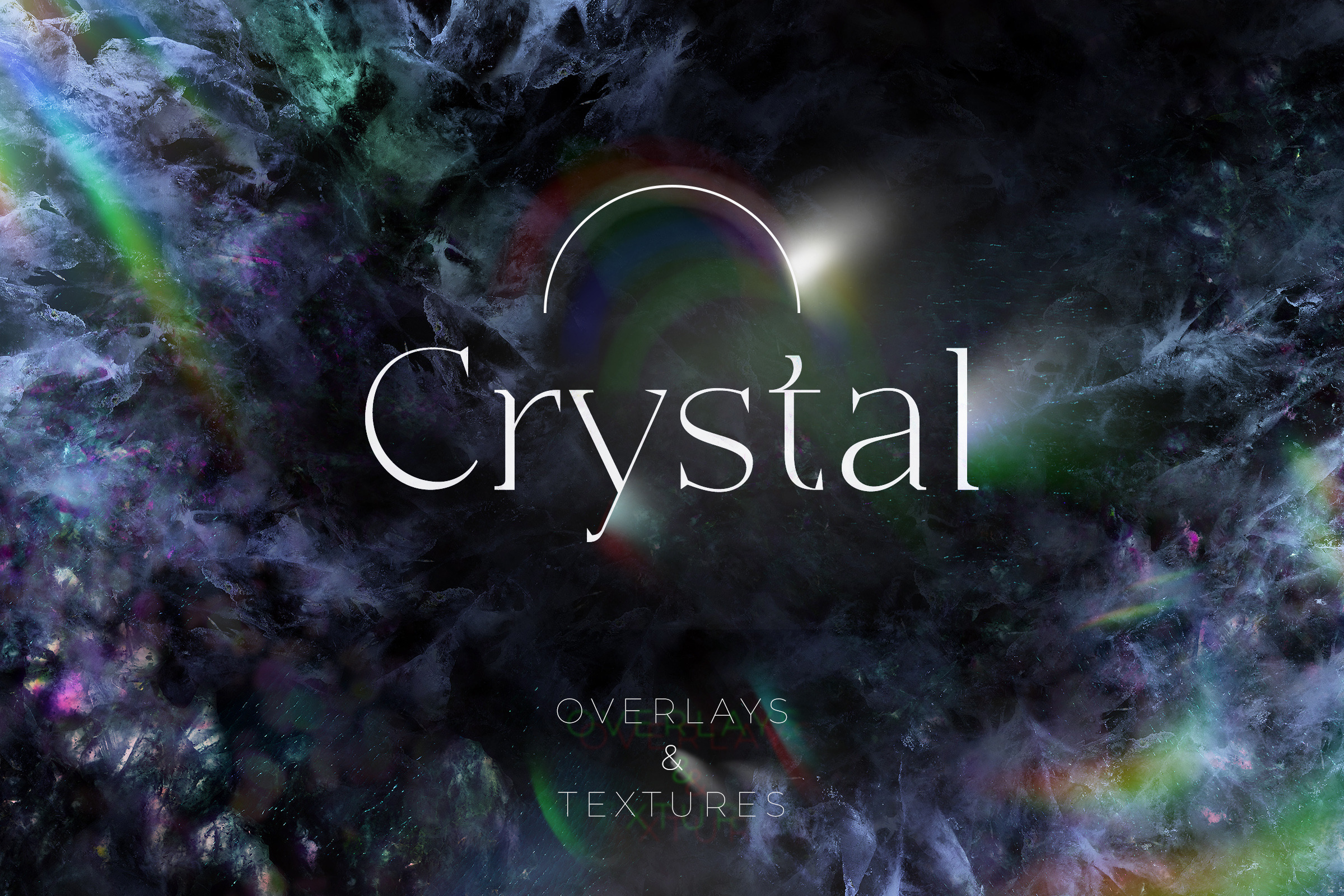 Crystal Photo Overlays and Textures