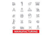 Manufacturing, production, factory, plant, industry, assembling ...
