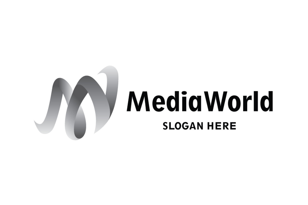 Media World Logo, a Branding & Logo Template by MotionMount